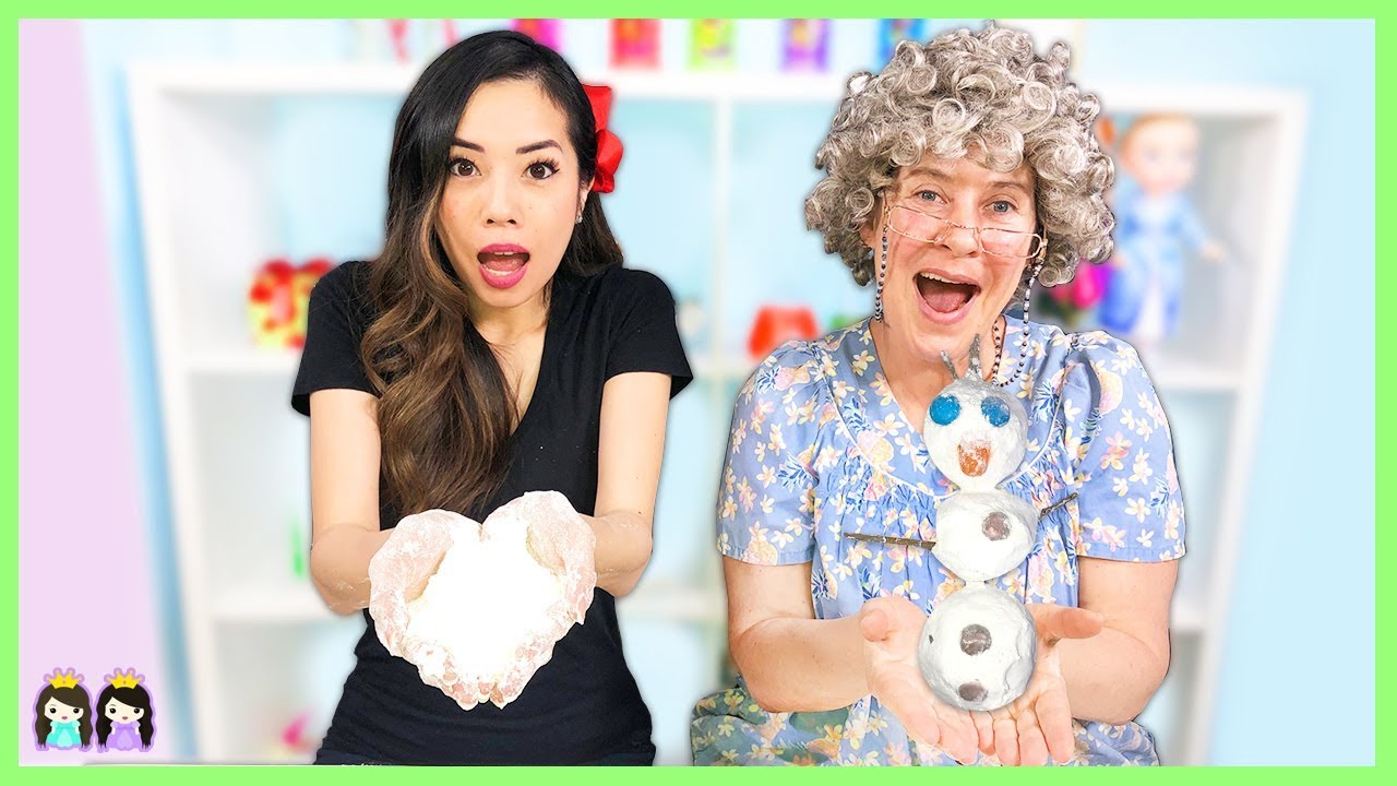 Easy DIY Science Experiment with Disney Frozen 2 Snow Fluff! - YouTube