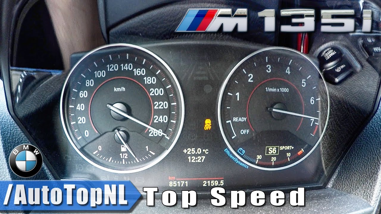 BMW M135i ACCELERATION & TOP SPEED 0-250km/h by AutoTopNL - YouTube
