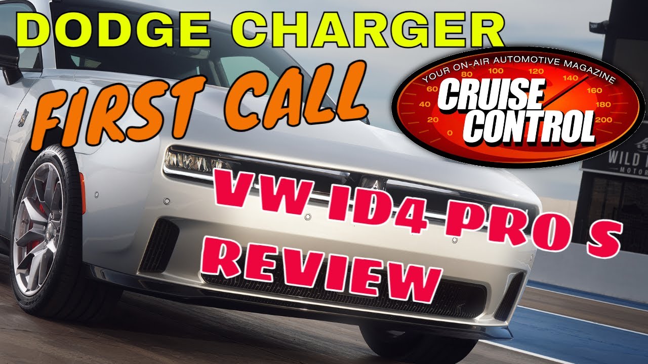 DODGE CHARGER FIRST CALL, PRIME DROP, TELLURIDE 25, VW ID4 PRO REVIEW ...