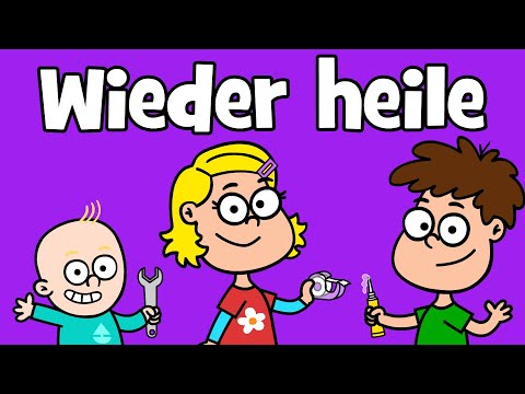 ♪ ♪ Kinderlied Reparieren - Wieder heile | Hurra Kinderlieder | Kindermusik zum Mitsingen
