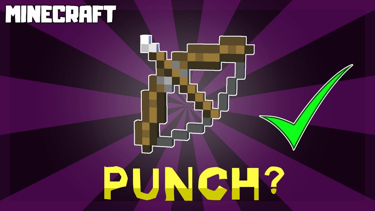 What does PUNCH Enchantment Do in Minecraft? - YouTube