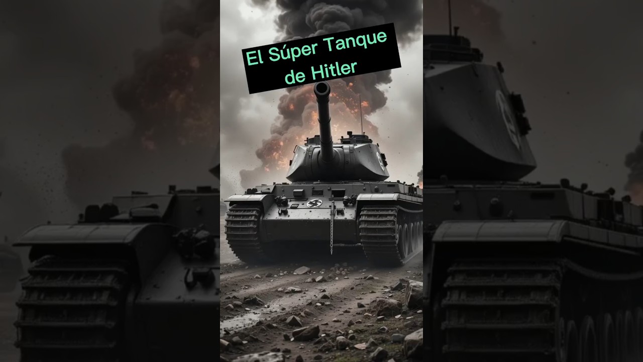 El Súper Tanque de Hitler en la segunda guerra mundial #hitler # ...