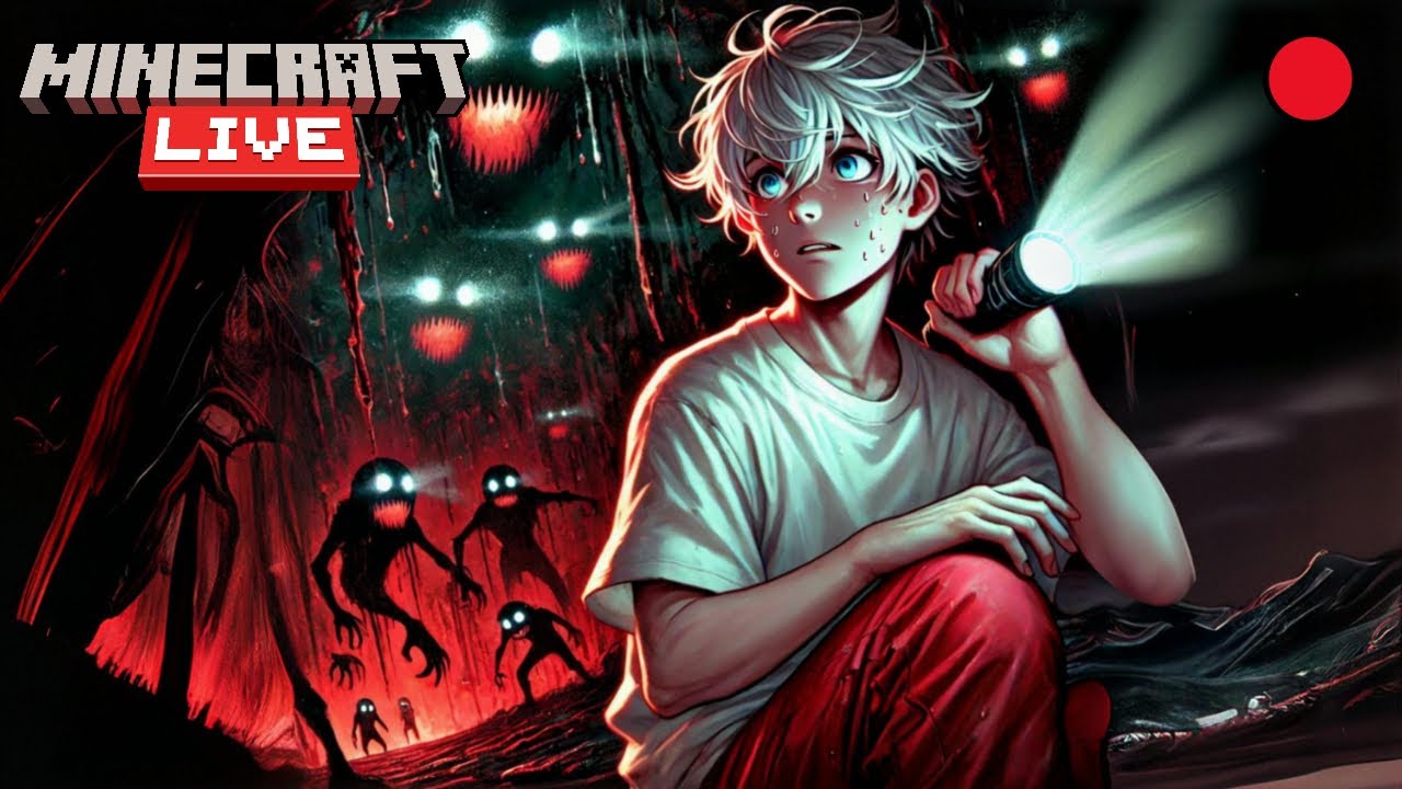 Minecraft Horror Mods Vs 1 Idiot (Webcam) - YouTube