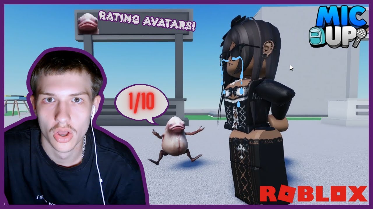 Rating Avatars On Mic Up! gone horrendous - Roblox - YouTube