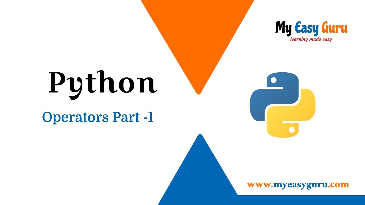 Python Operators 1 Hindi Operators In Python Hindi Python Operators 1602