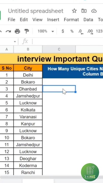 Excel Interview Questions & Answers In Hindi | Excel Formula Hacks | Excel Tutorial #excel # ...