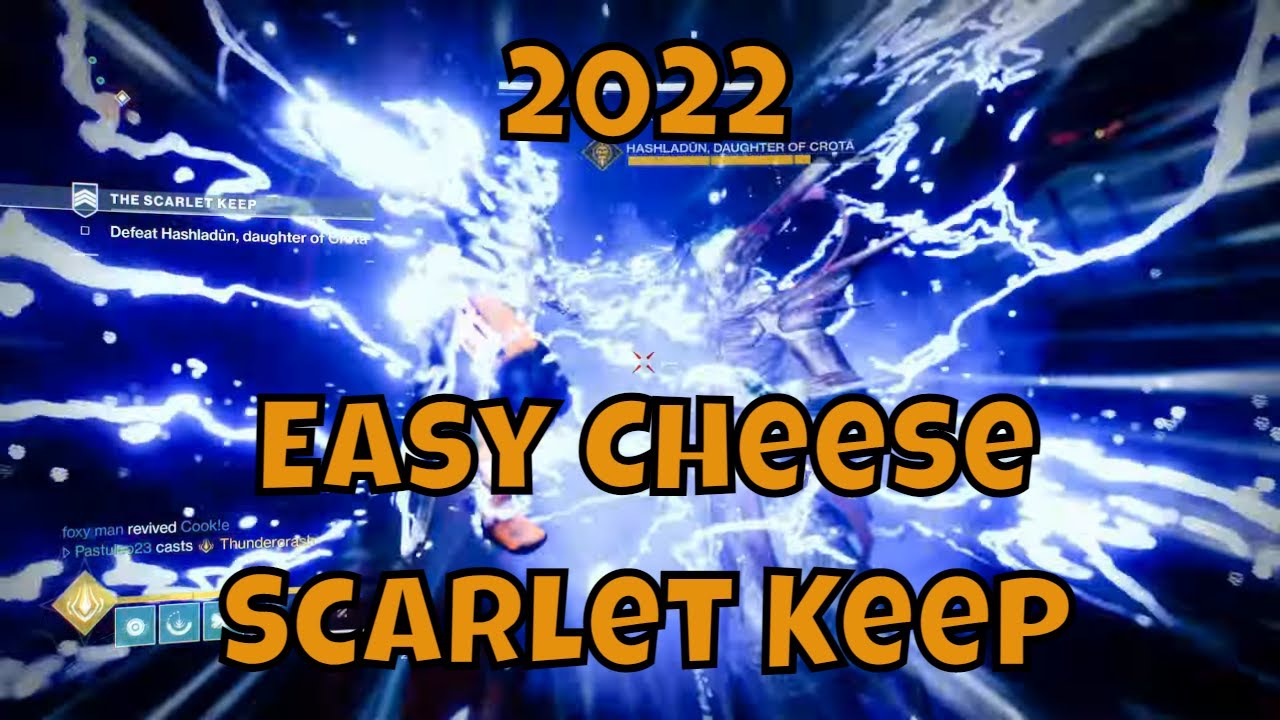 Easy Scarlet Keep Nightfall Strike Cheeses - 100k Witch Queen GM ...