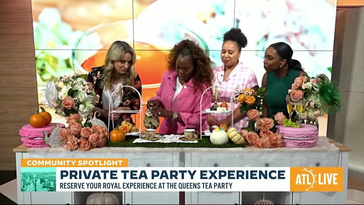 Private Tea Party Experience with The Queens Tea Party - YouTube