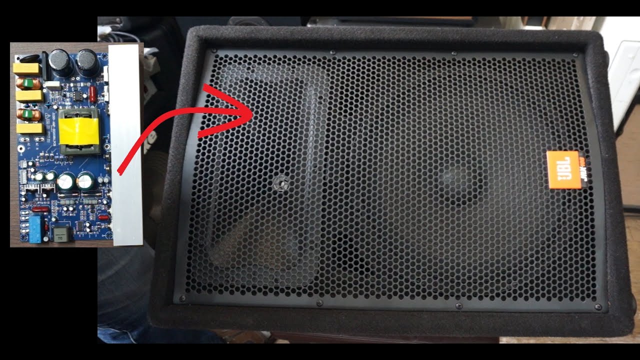 패시브스피커를 액티브스피커로 개조하기12 Installing The Amplifier On A Passive Speaker1