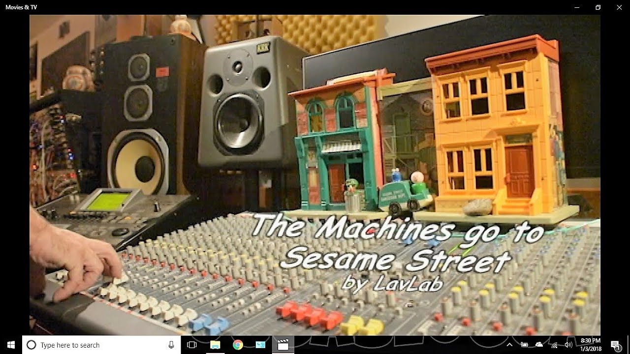 The Machines go to Sesame Street - YouTube