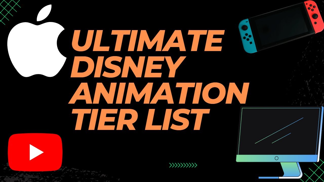 Ultimate Disney Animation Tier List - YouTube