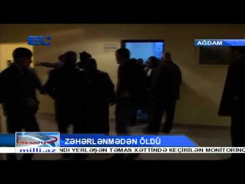 Ağdam sakini zəhərlənmədən öldü