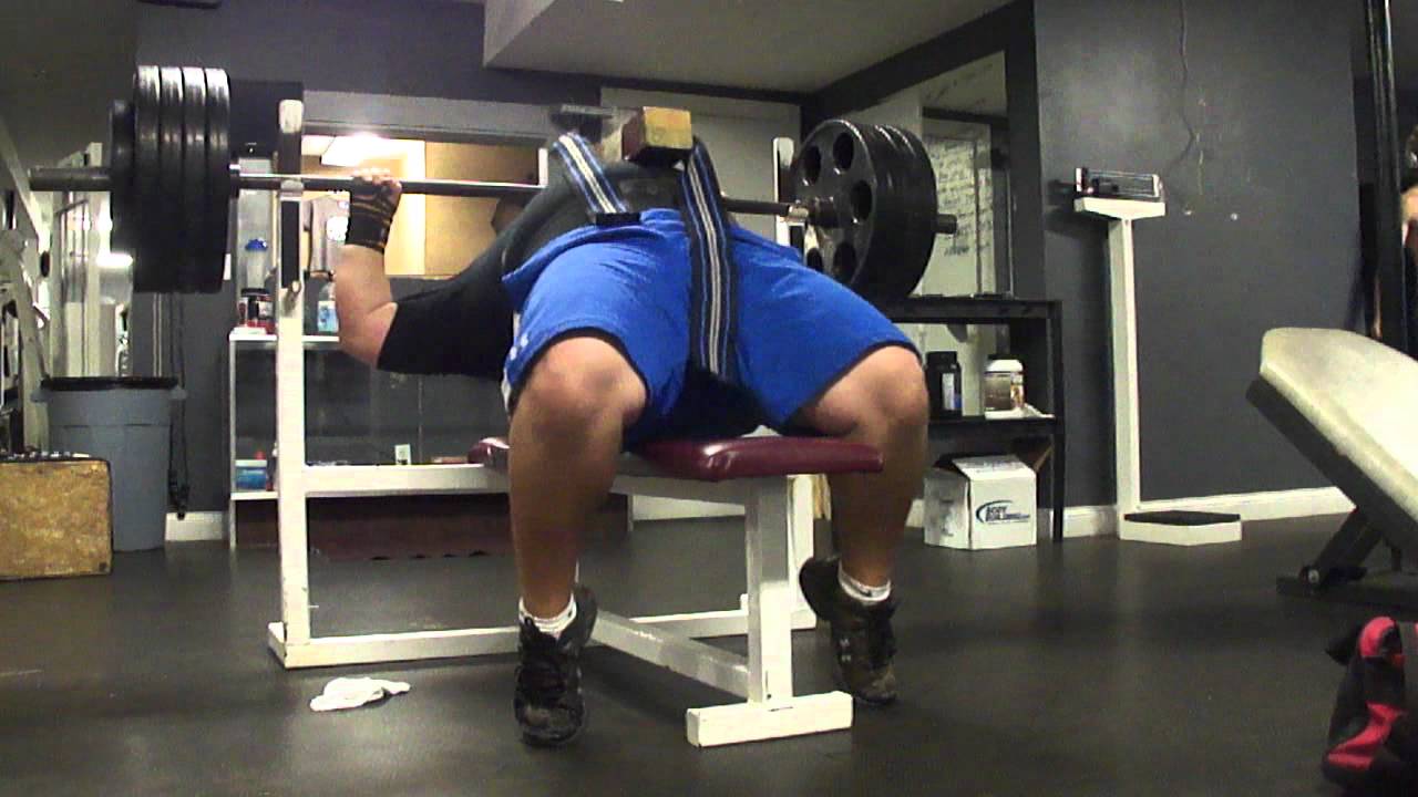 HTS Jon WHitlow 1 board Bench Press - YouTube