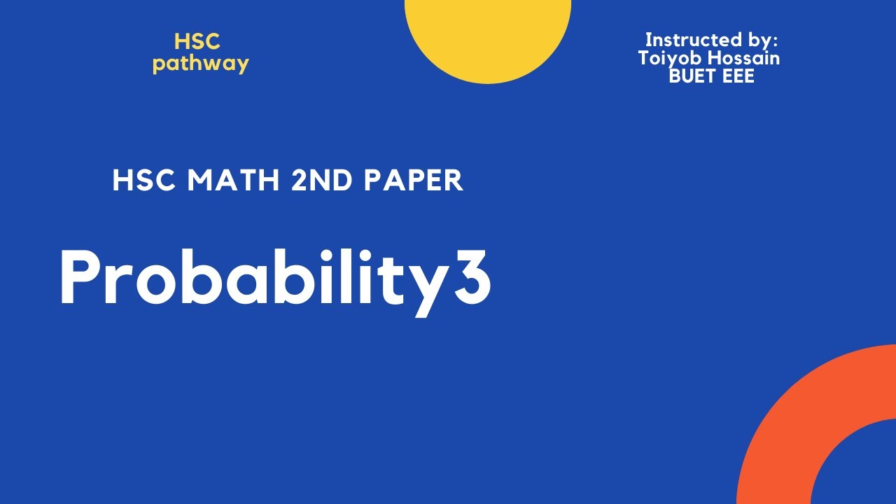 Lecture 6 - Probability Class 3 - YouTube