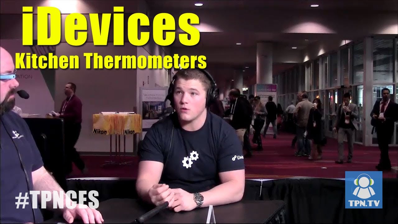 CES 2014: iDevices New iGrill, Kitchen Thermometer - YouTube