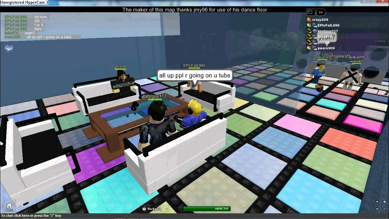 Playing roblox with friends - YouTube