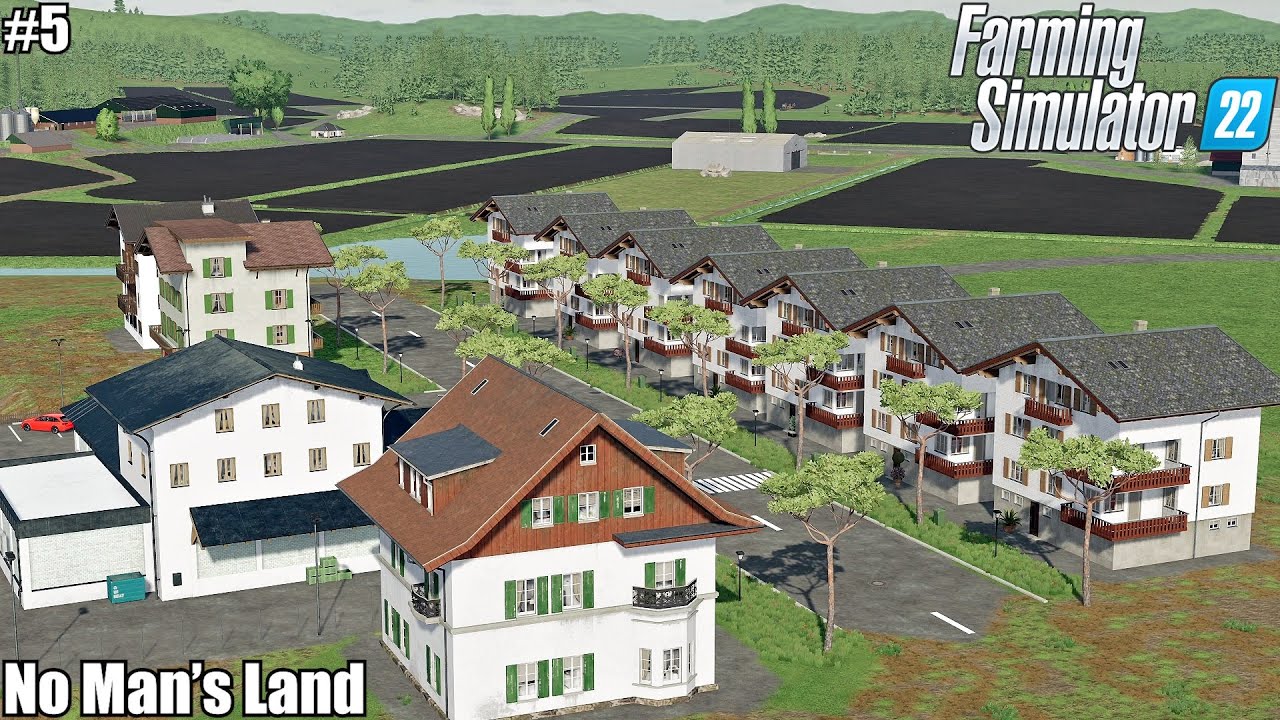 Create MAP, Building TOWN and CONVENIENCE│No Man's Land│FS 22│5 - YouTube