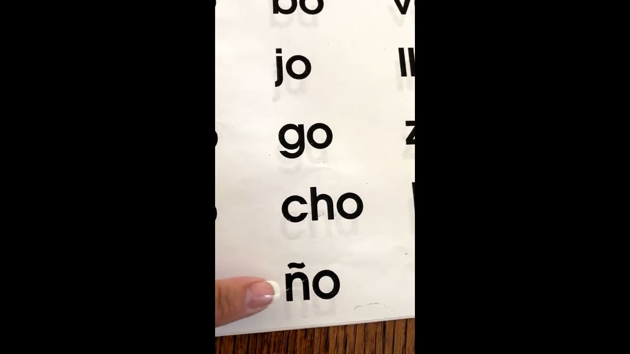 Silabas con "o" - YouTube