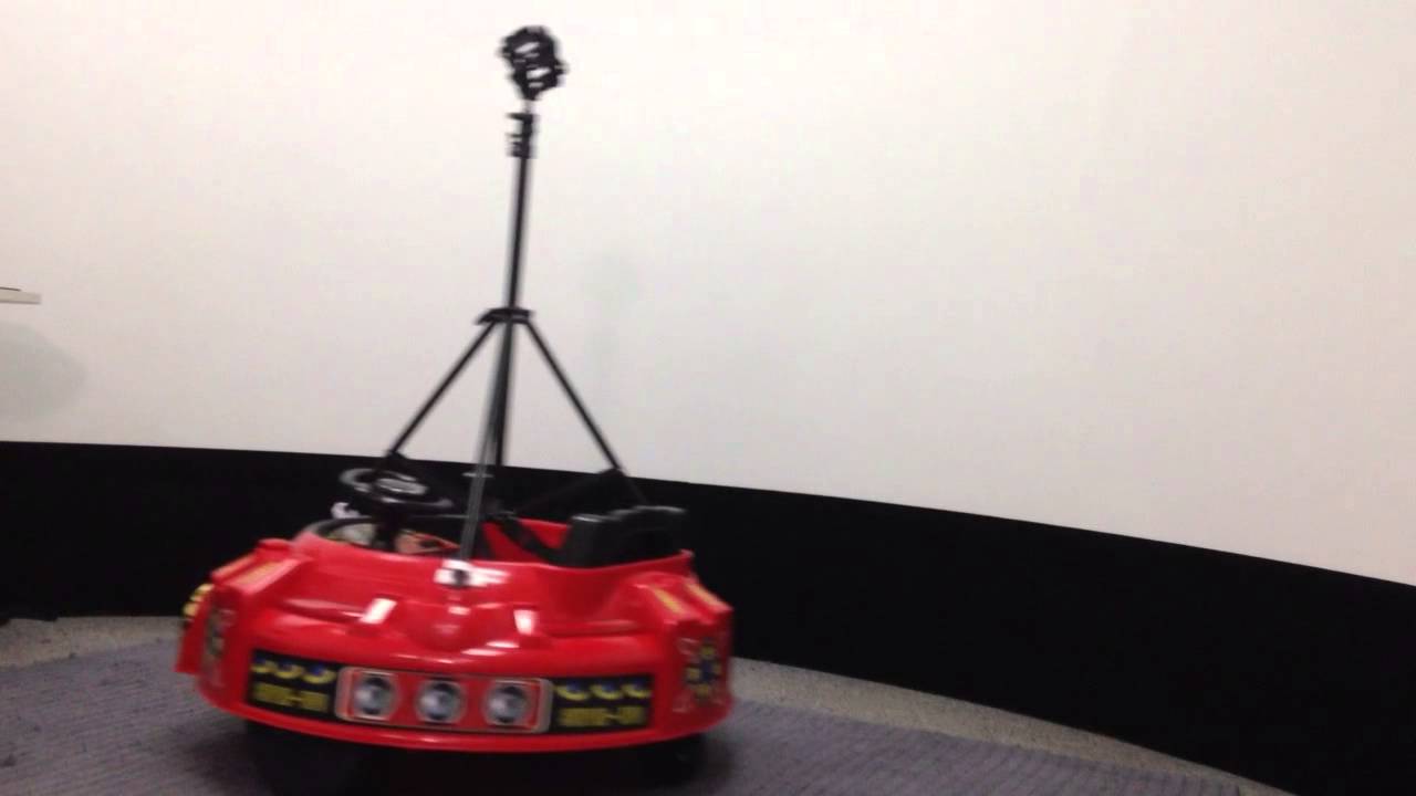 Testing remote controlled dolly for 360 video - YouTube