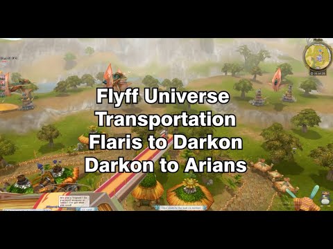 Flyff Universe - Flaris to Darkon (Transportation) - YouTube