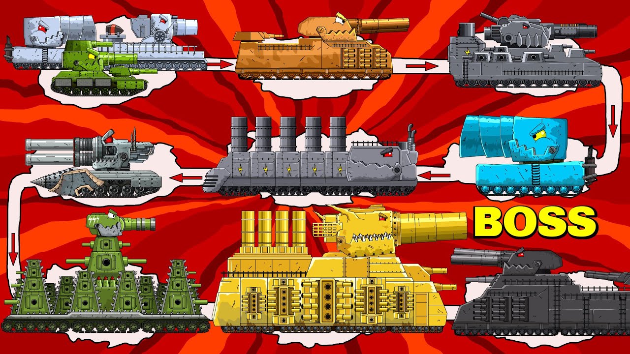 All Series, Monster tank: IRON MORGAN, MORTY, RATTE - Cartoons about ...