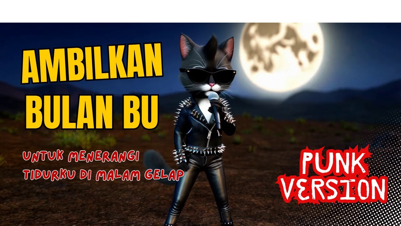 Ambilkan Bulan, Bu - Video Musik Kucing Punk - YouTube