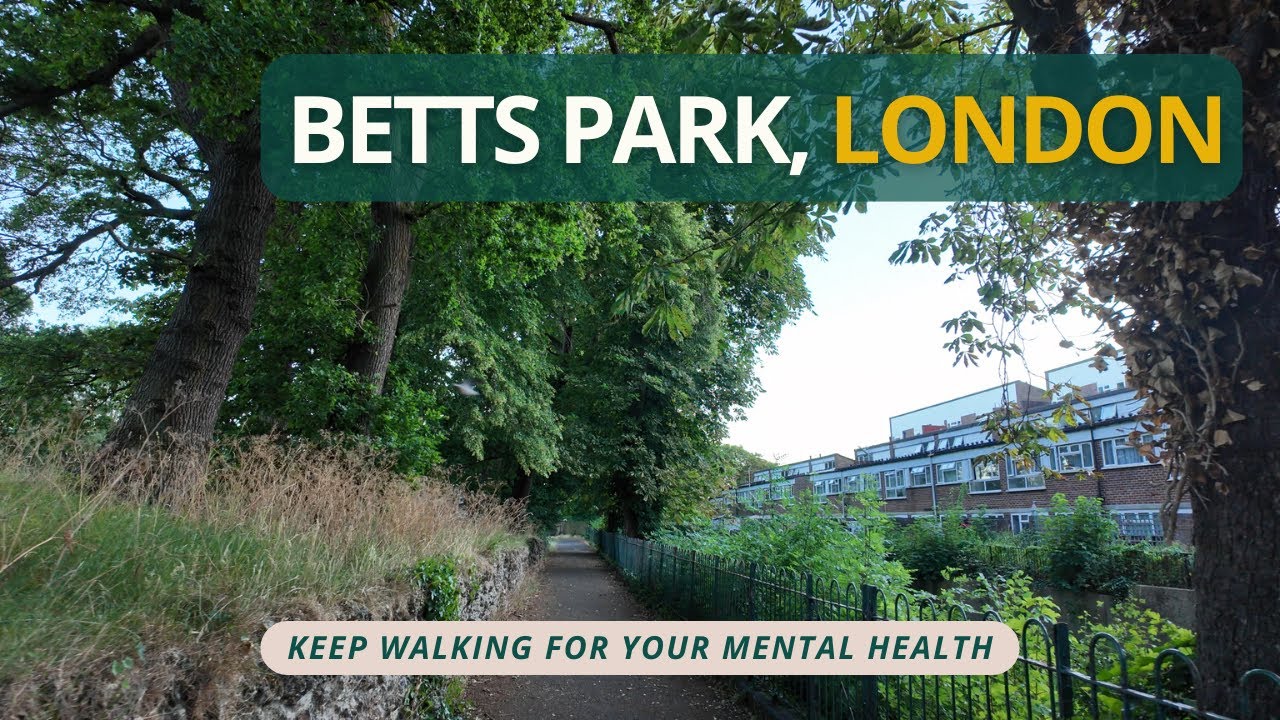 Betts Park, London in Summer 2025 | Walking for Mental Health | 4K HDR ...