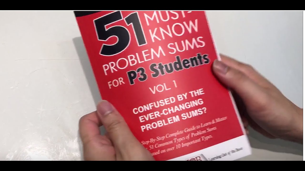 Video flip through of P3 51 must know problem sums - YouTube