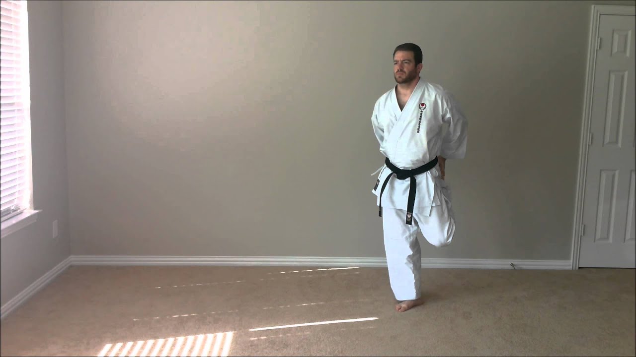 After Class Stretching Circuit - 10 - Standing Quad Stretch - YouTube
