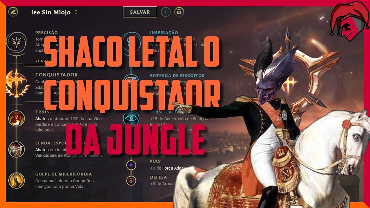 Shaco Letalidade | O Conquistador da Jungle | Dicas, Runas e Build ...