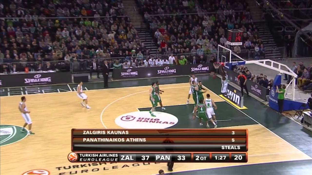 Assist of the Night: Dimitris Diamantidis, Panathinaikos Athens - YouTube