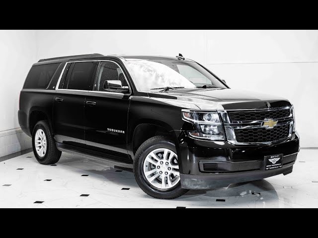 Black Chevrolet Suburban