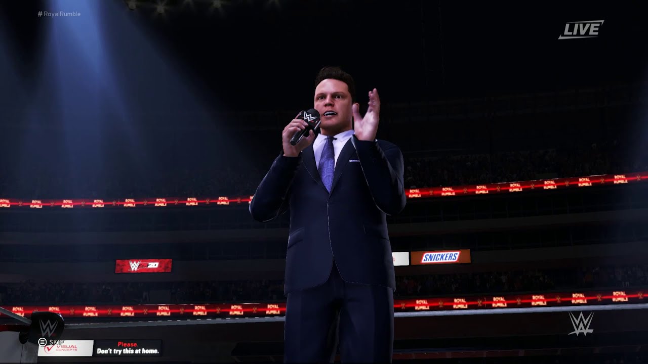 WWE 2K20 - Royal Rumble | PC Gameplay [1080p,60fps] - YouTube