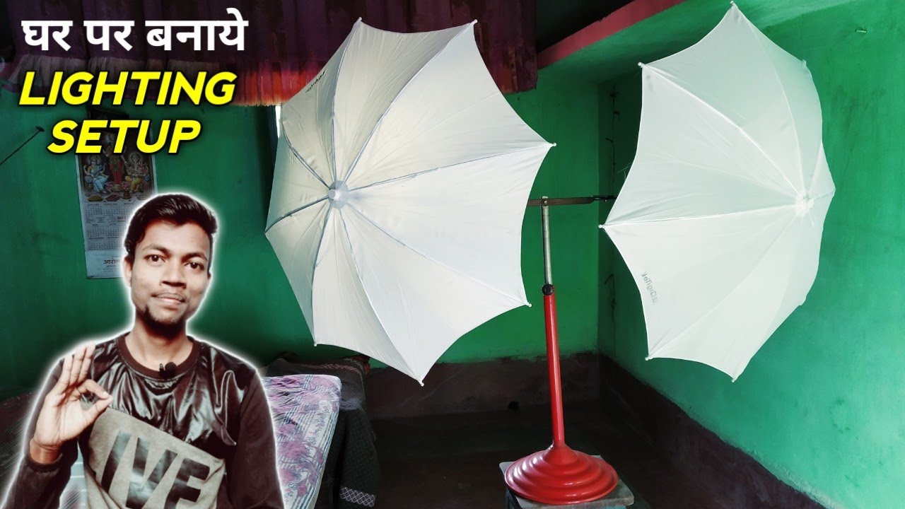 Homemade Lighting Setup For YouTube Videos | Youtubers Must Watch - YouTube