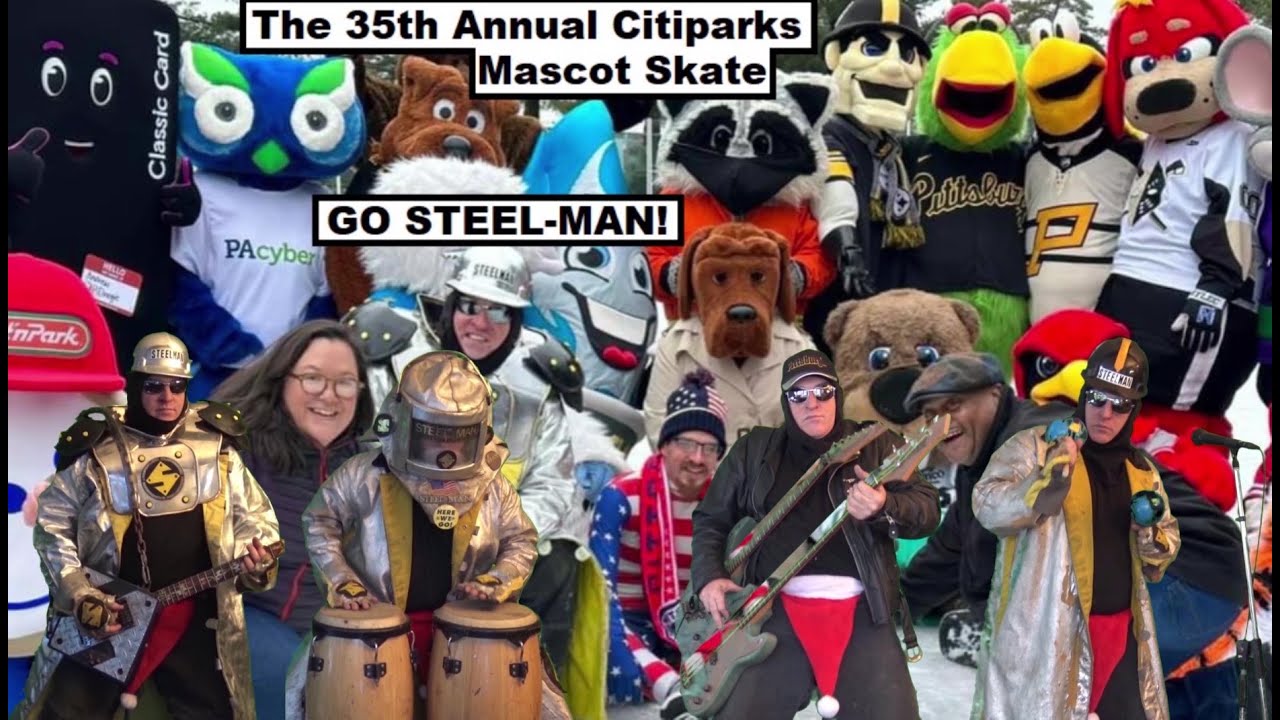 STEEL-MAN VISITS: The 35th Annual Citiparks Schenley Park Mascot Skate ...