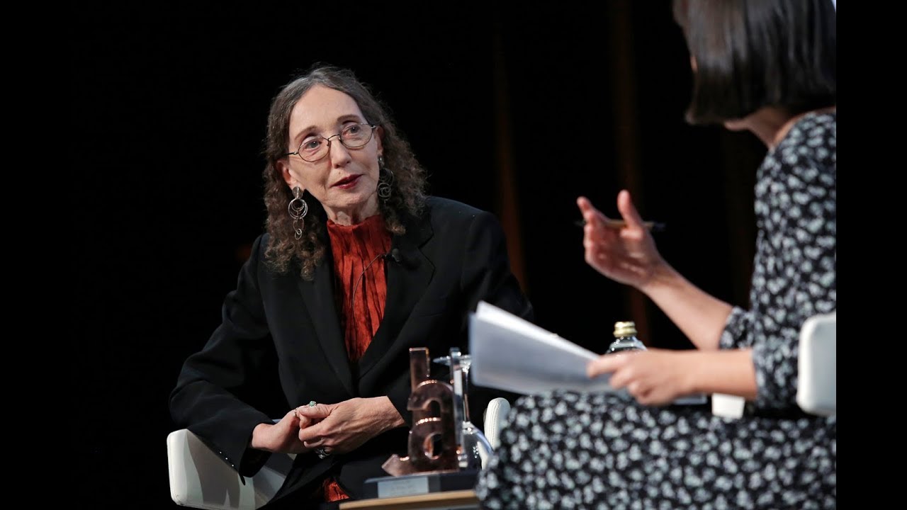 Joyce Carol Oates in conversation with Pilar Adón. 2017 BBK Ja! Award ...