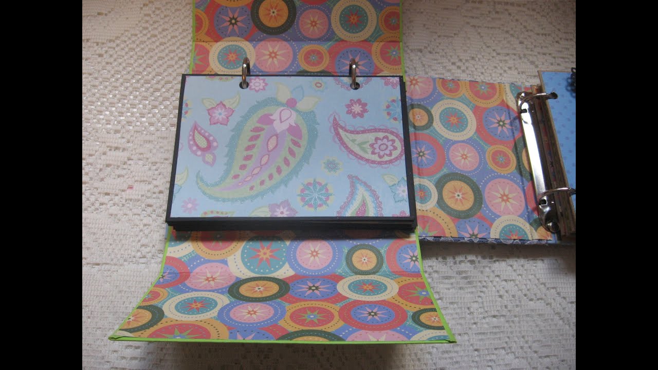 Paper Bag Scrapbook Mini Album in a Birdhouse (Tutorial Available ...
