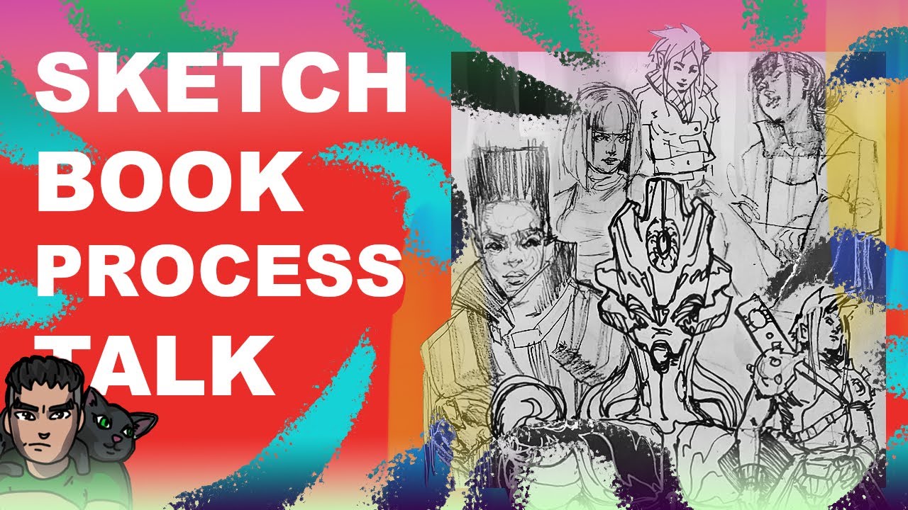 sketchbook draw and talk 1 - YouTube