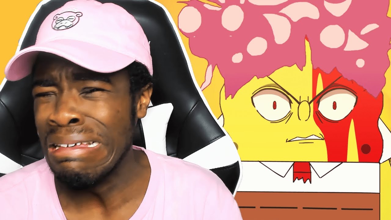 Spongebob Anime Ep 1 Bubble Bass Arc Reaction Youtube