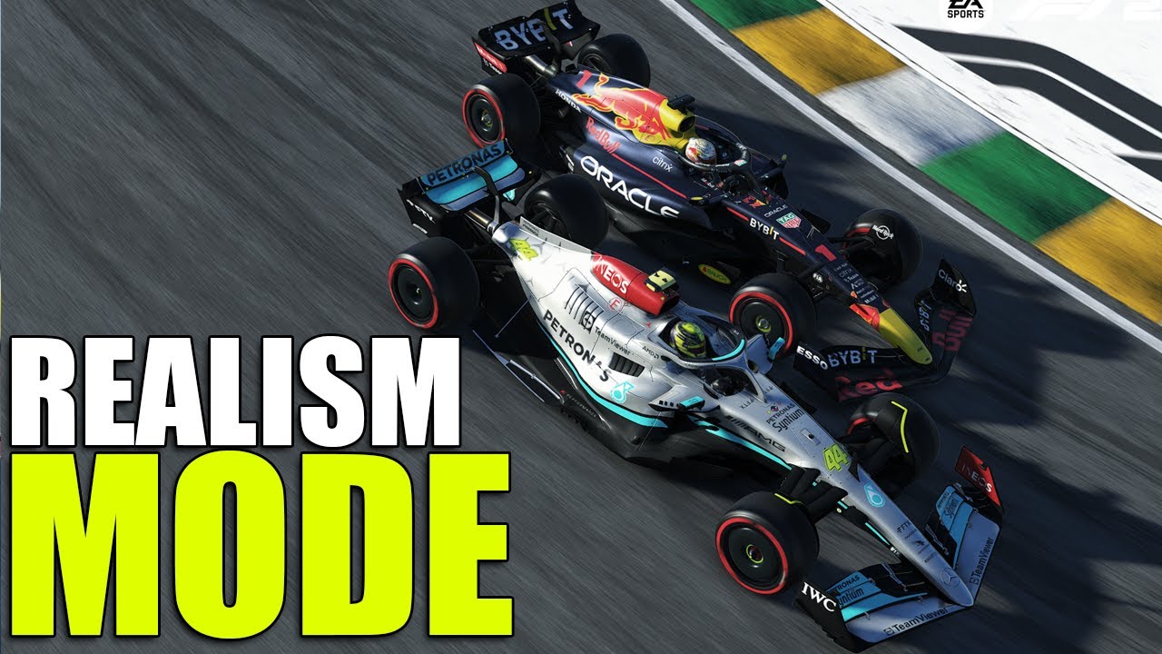 F1 22 Realism Mode | Lewis Hamilton | Sao Paulo Grand Prix | 100% Race ...