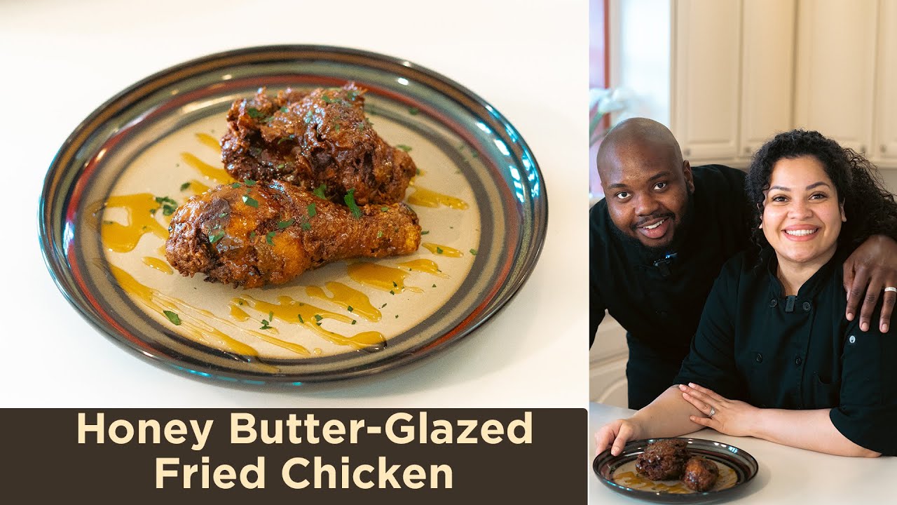 Honey Butter Glazed-Fried Chicken | The Jakes Juniors - YouTube