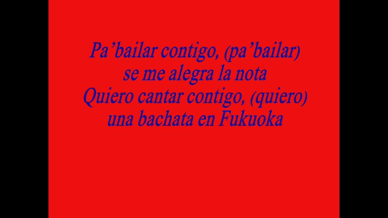 juan luis guerra bachata en fukuoka - YouTube