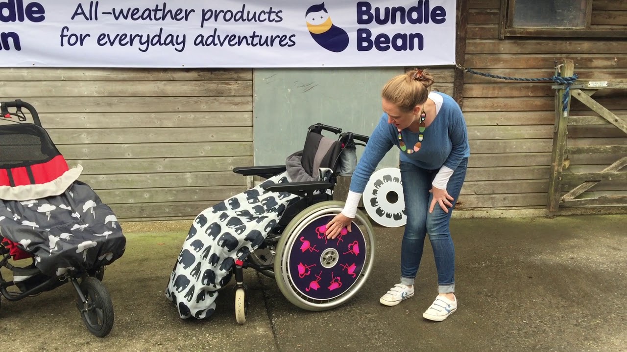 BundleBean's wheelchair range of products presented by Founder, Emily ...