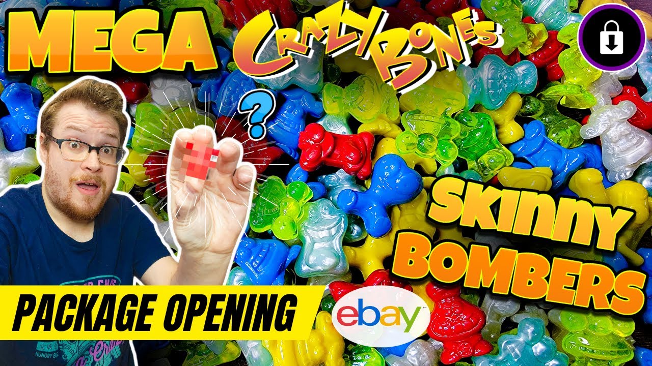 SKINNY BOMBERS & A RARE SURPRISE! - Mega Gogo's Crazy Bones Package ...