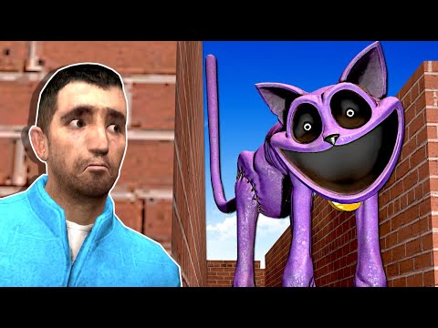 ESCAPE CATNAP IN A MAZE! (Garry's Mod)