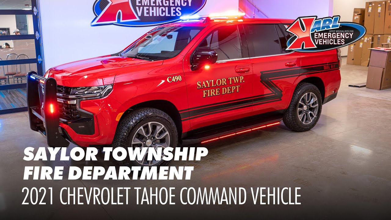 Saylor Township Fire Department Tahoe Command Vehicle - YouTube