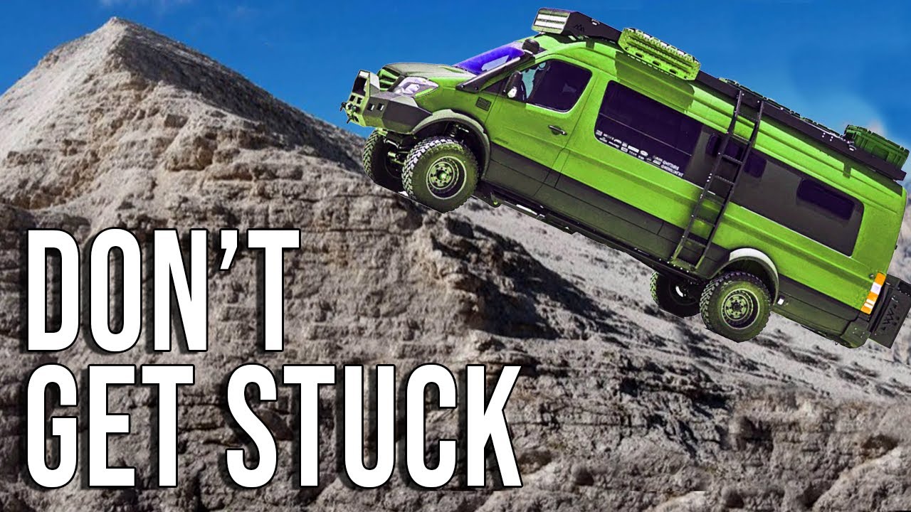 DON'T GET STUCK! Secret 4WD SPRINTER VAN TIP! - YouTube