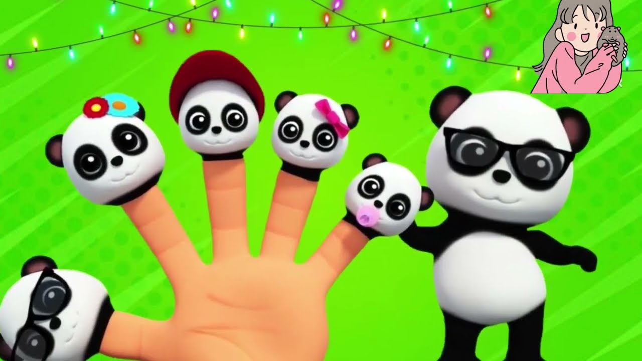 Bao Panda 🐼 Finger Family l Panda Finger Family Collection By Tiny ...