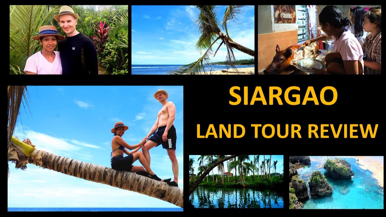 SIARGAO Land Tour Review 🇵🇭The Best Siargao Land Tour Why THIS ONE is ...