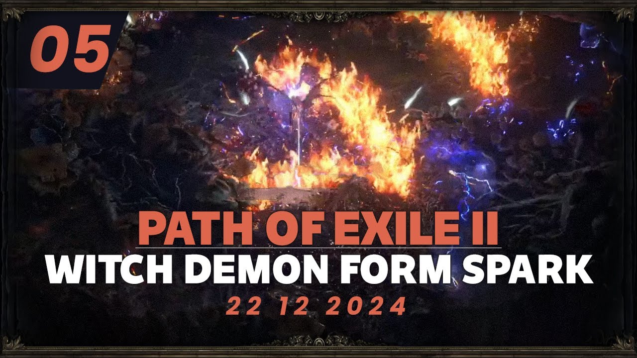 PoE2 EA - Witch Demon Form Spark. Encore des changements sur mon build ...